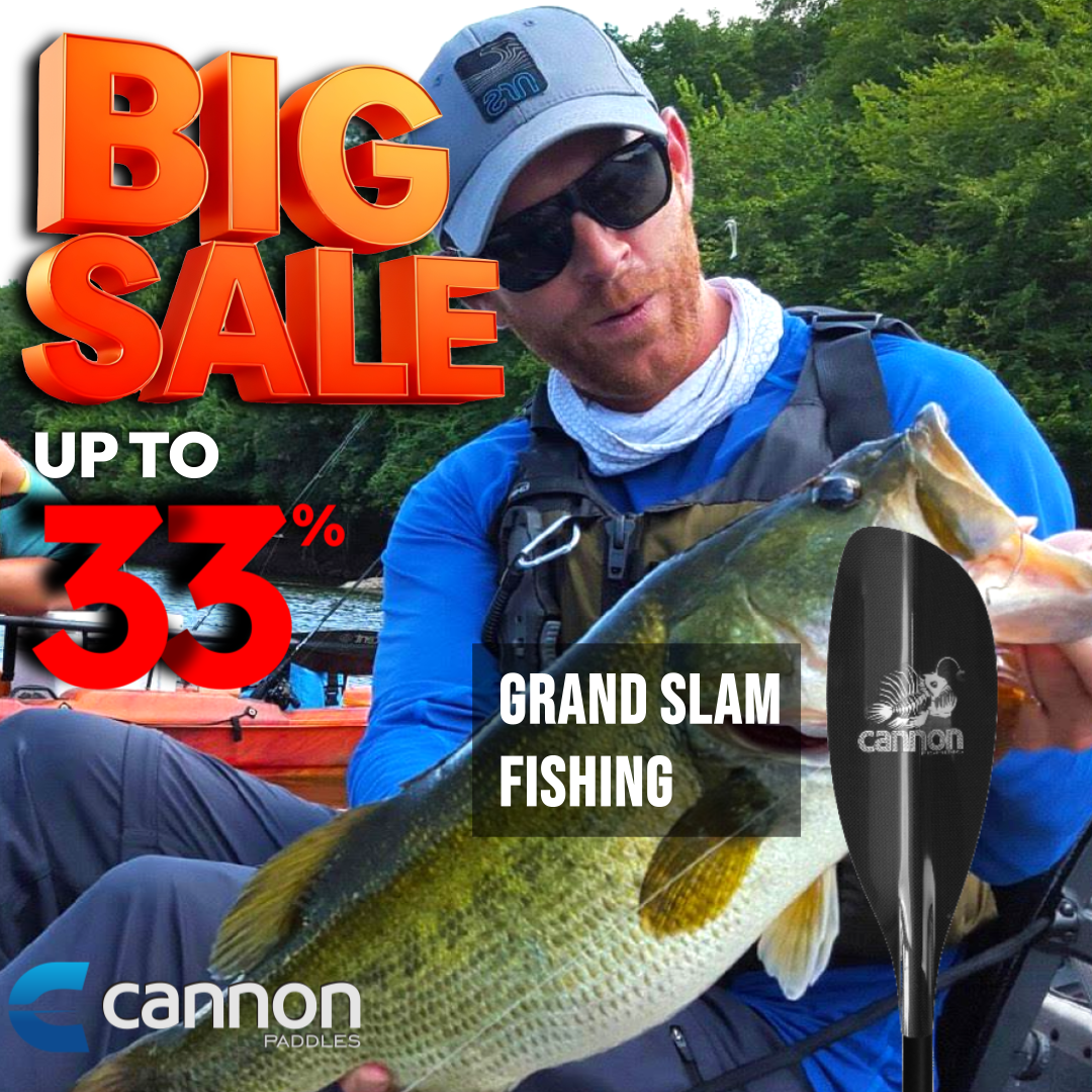 Grand Slam Adjustable 2-Piece Fishing Paddle